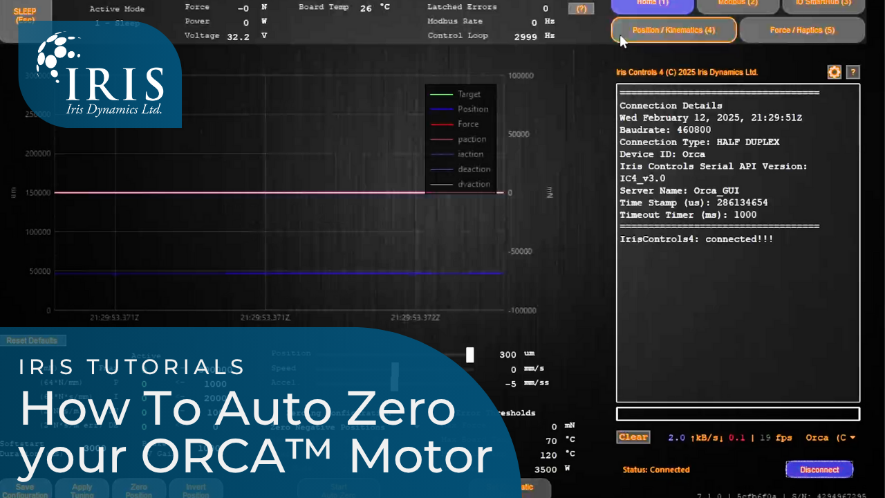 How To: Auto Zero your ORCA™ Motor